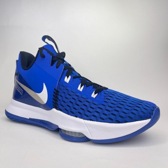 Nike | Shoes | Nike Mens Lebron Witness 5 Game Royal Blue Basketball Shoes Size Cq9380400 | Poshmark